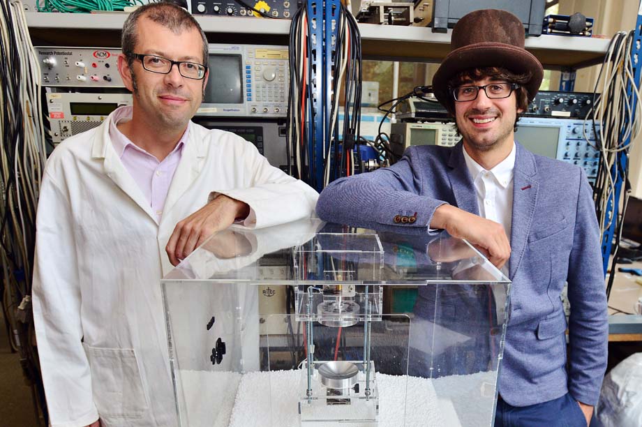 Levitating cocktail machine launches