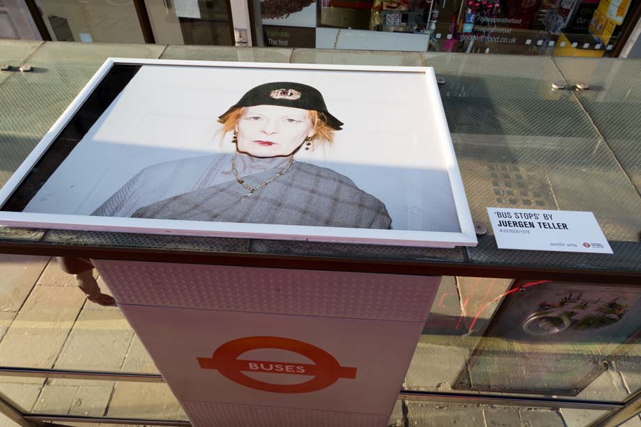 TfL brings back LFW bus stop exhibition