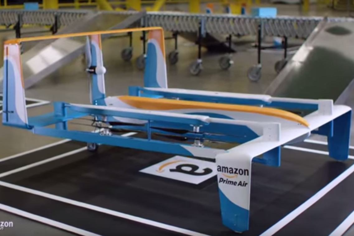 Amazon delivery drones already marketing 'success' for retailer as UK ...