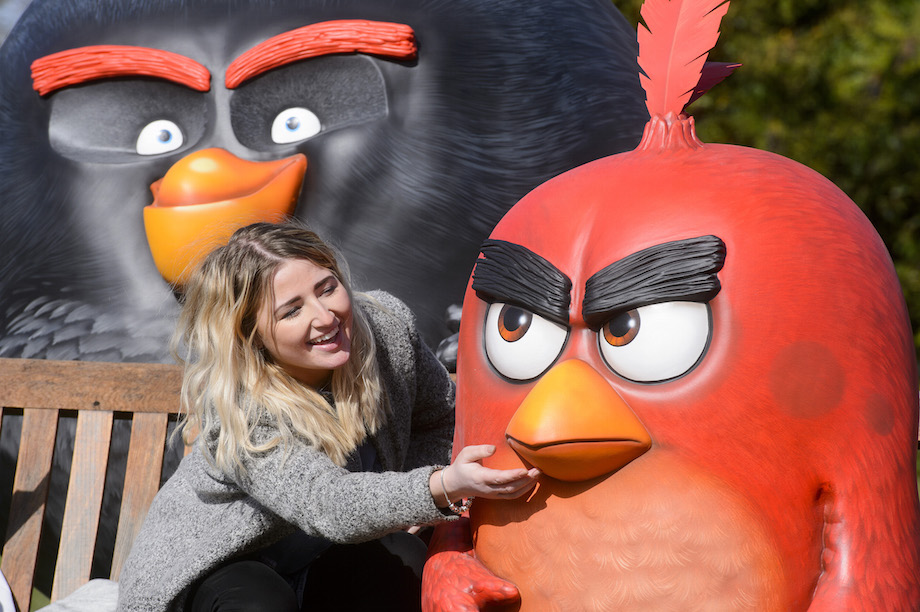 Angry Birds crash land in Regents Park - in pictures