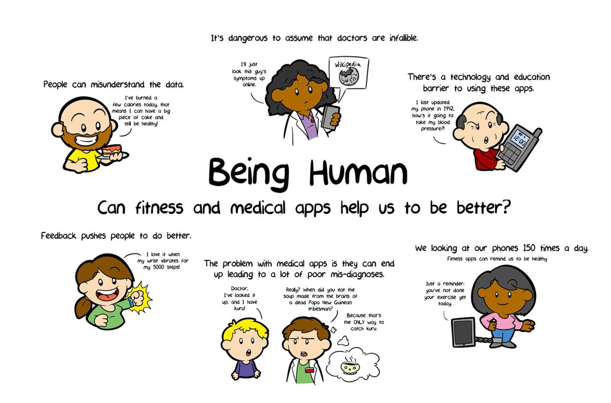 Being human - can health apps make us better?