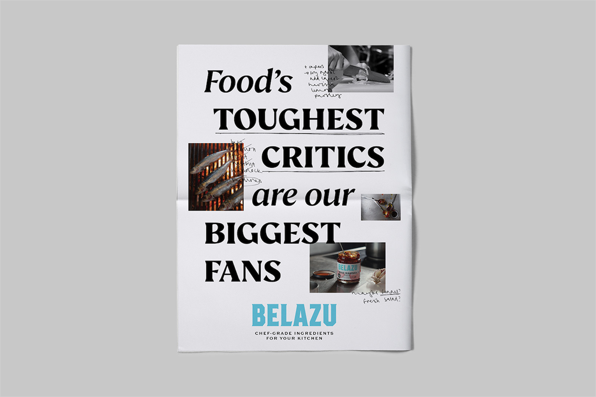 Belazu serves up new brand platform and partnership with The Guardian
