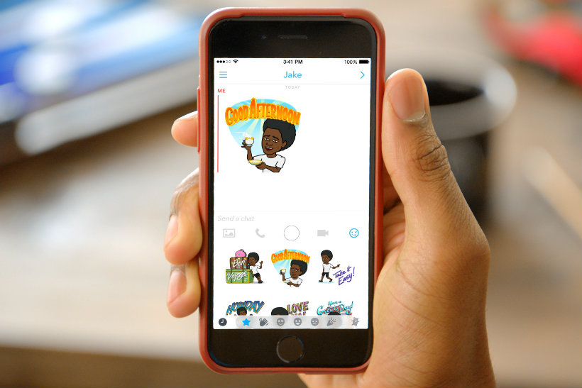 Bitmoji acquisition hands Snapchat skin colour and body type