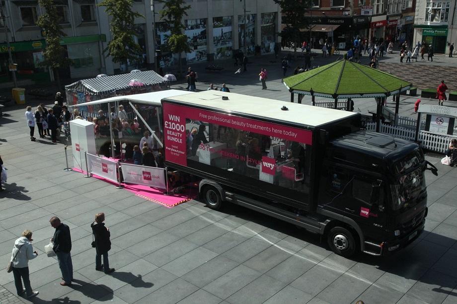 Very.co.uk embarks on makeover bus tour