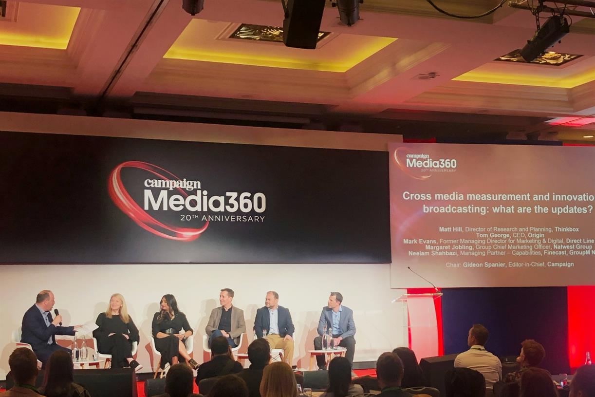 Media360: NatWest CMO criticises broadcaster scepticism of ISBA’S Origin