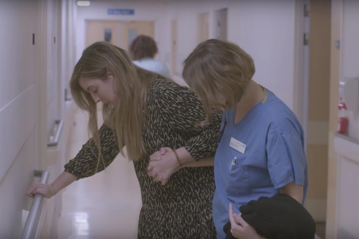 Deliveroo Christmas ad hails midwives as UK's 'best delivery service'