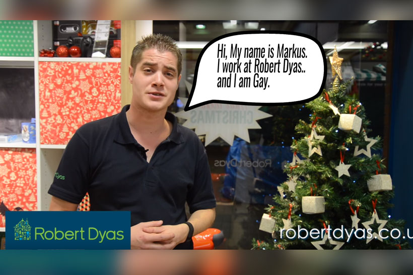 The Robert Dyas 'gay, straight and bisexual' ad has created a buzz but ...