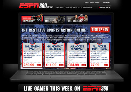ESPN launches new online video player