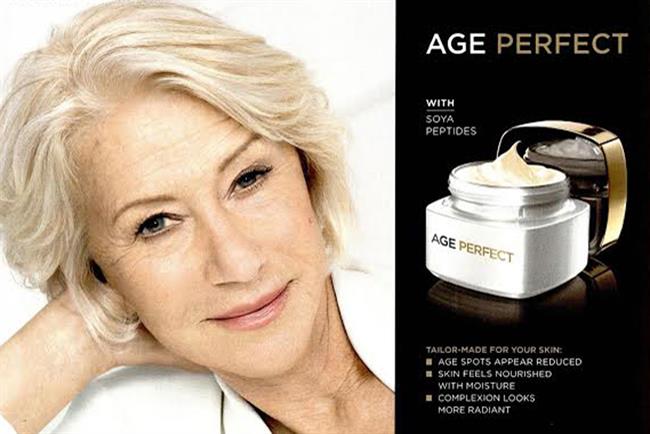 Helen Mirren's face not altered with camera tricks, rules ASA | Campaign US