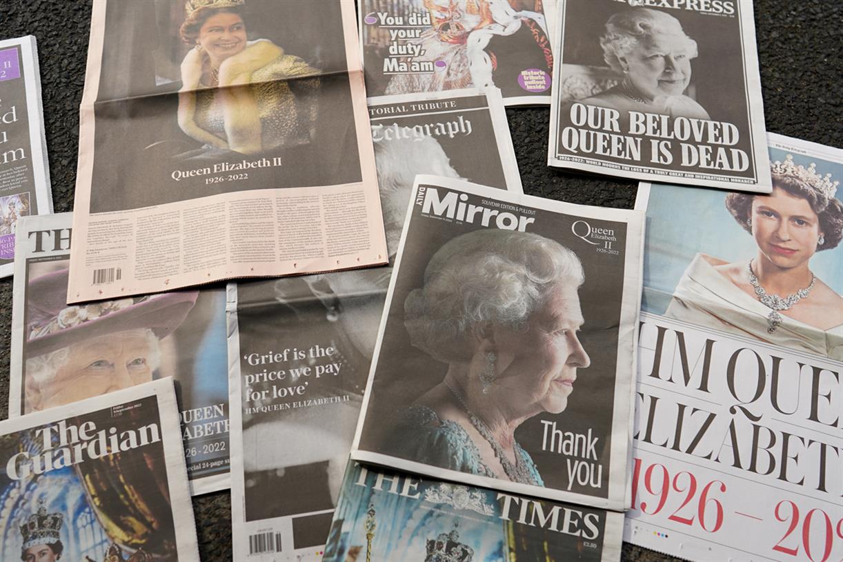 How the media paid tribute to the Queen