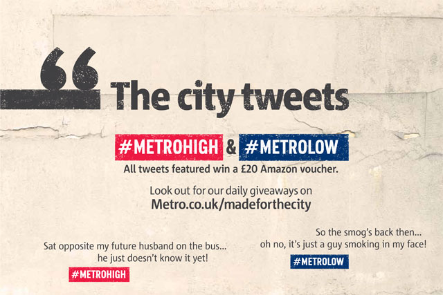 Metro asks readers to share experiences of city living on Twitter ...