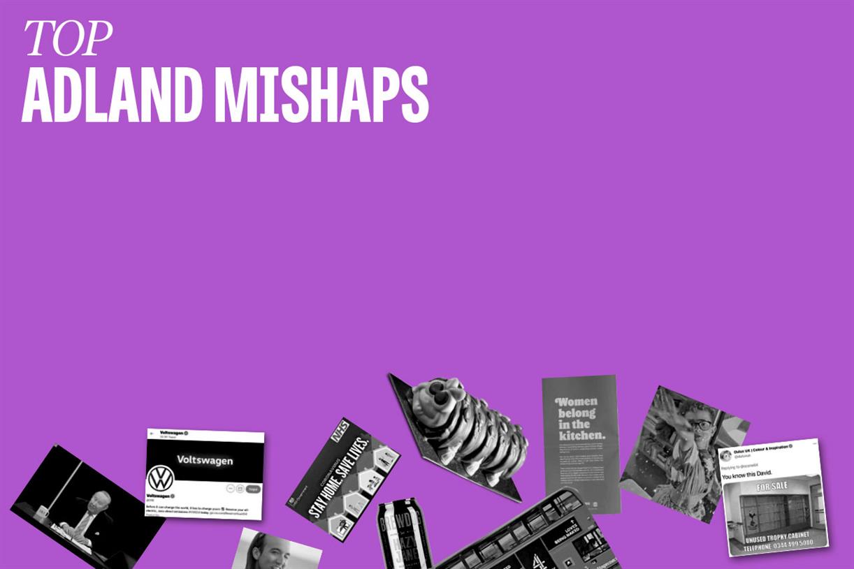 The Lists 2021: Top 10 adland mishaps