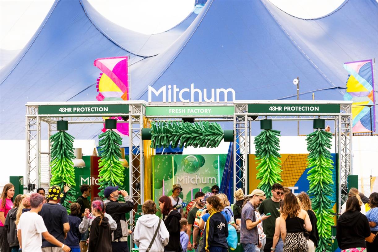 Mitchum invites festival-goers to the Fresh Factory