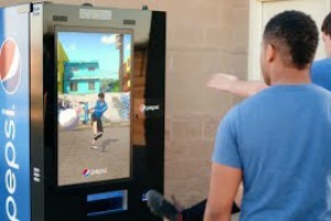 Pepsi creates interactive vending machine