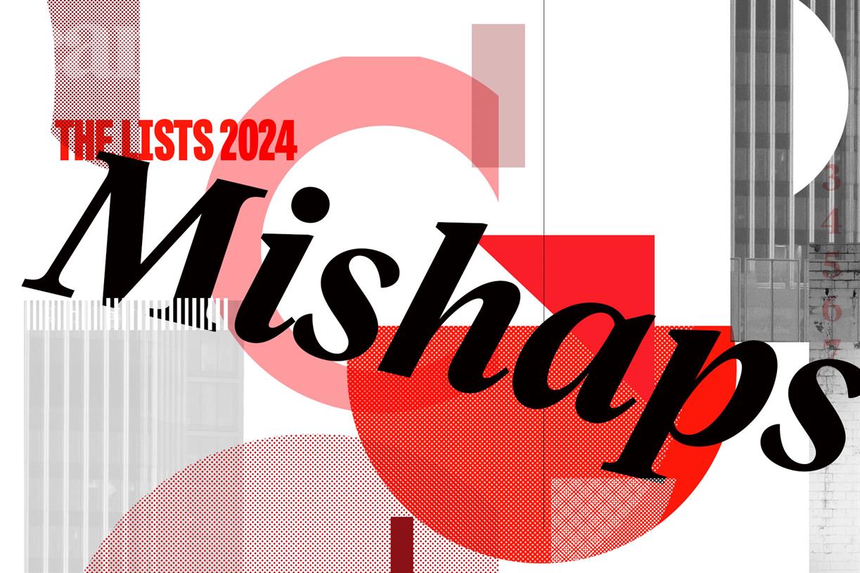 The Lists 2024: Top 10 mishaps