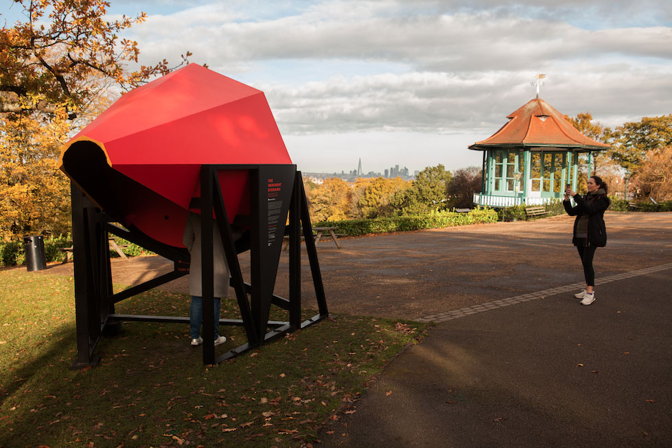 National Trust and Bompas & Parr use a red cone to help protect London ...