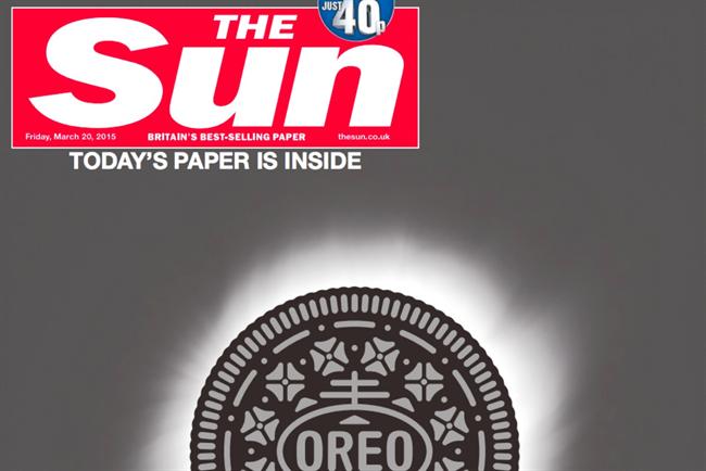 Oreo eclipses The Sun in celestial stunt | Campaign US