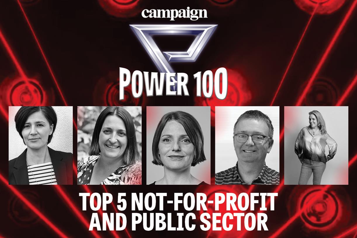 Power 100 2024: Top five in not-for-profit and public sector