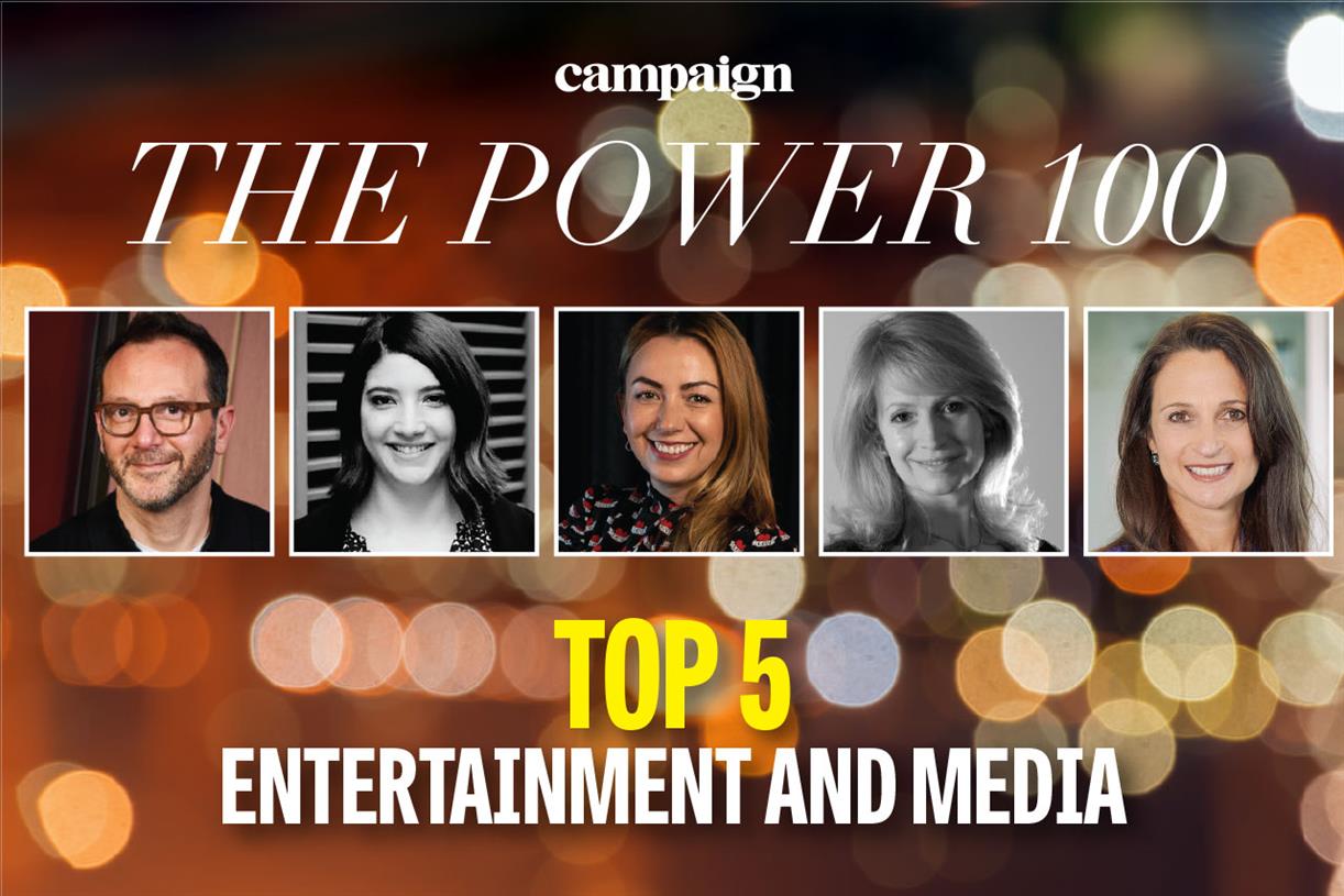Campaign Power 100: Top five in entertainment and media