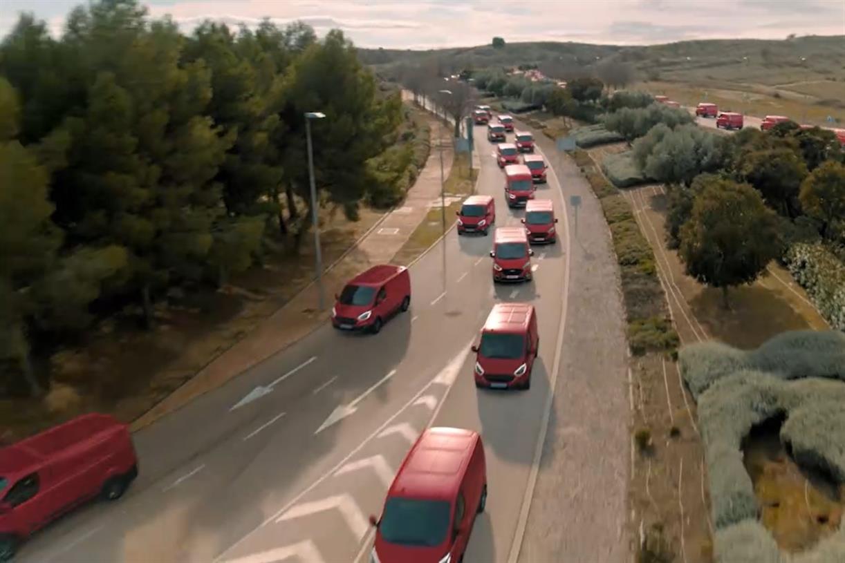 Ford vans are the red blood cells of the economy in arty film from AMV
