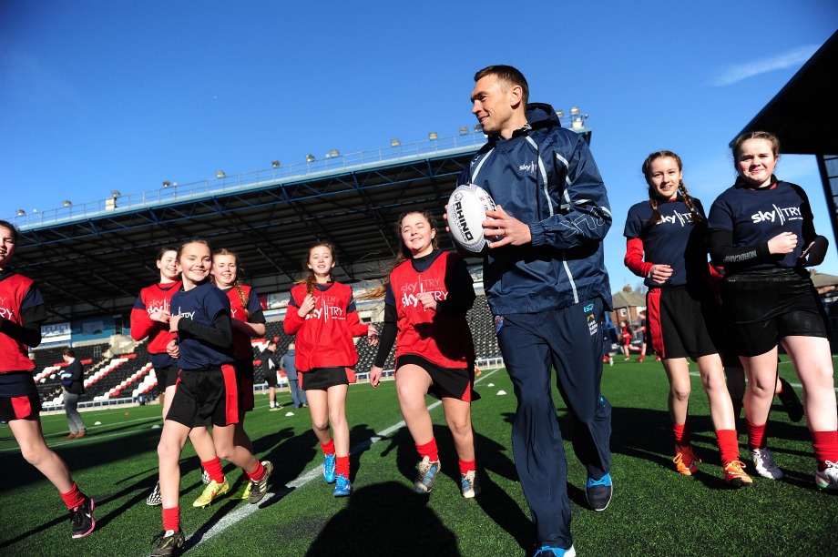 In pictures: Sky champions rugby with Sky Try