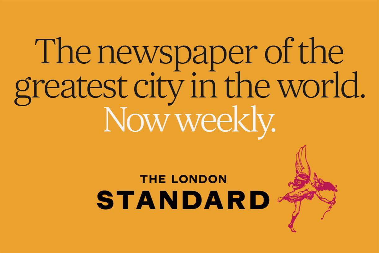 Evening Standard heralds weekly launch as The London Standard with OOH push