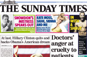 Sunday Times relaunches with new print facilities