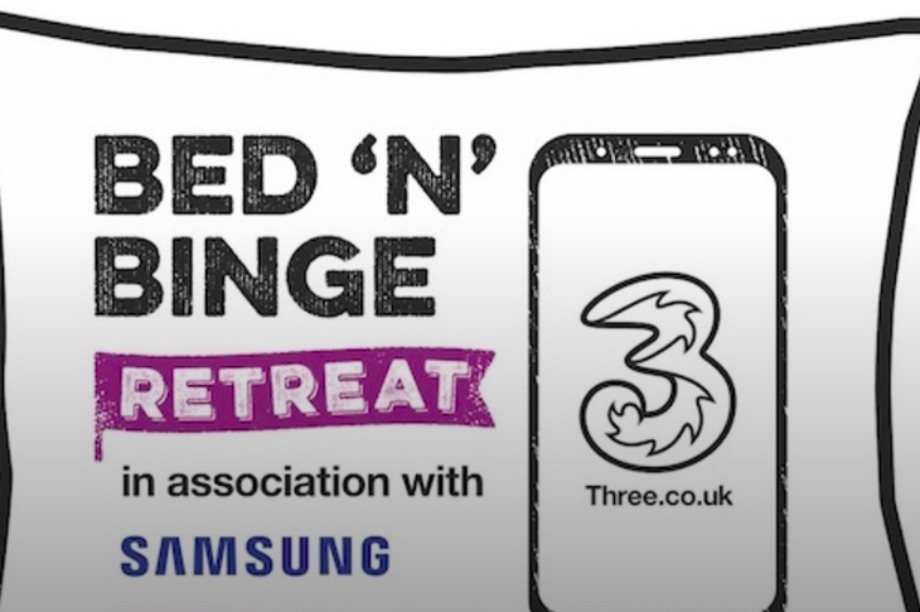 Three Mobile launches binge-watching hotel experience