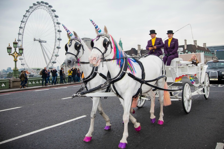 Behind the Scenes: Three Mobile's unicorn-themed cab rides