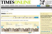 The Times posts 200-year archive online