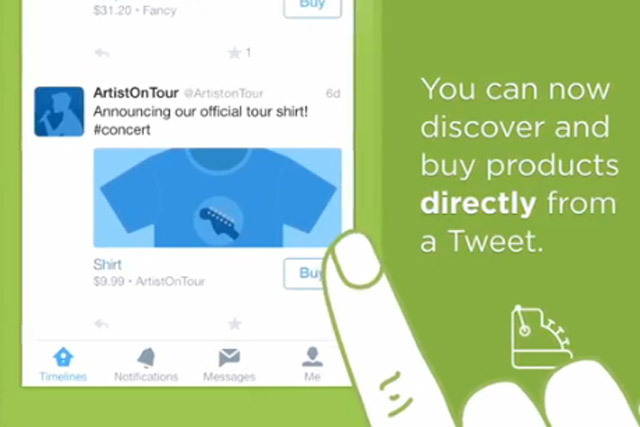 Twitter launches first 'Buy' button | Campaign US