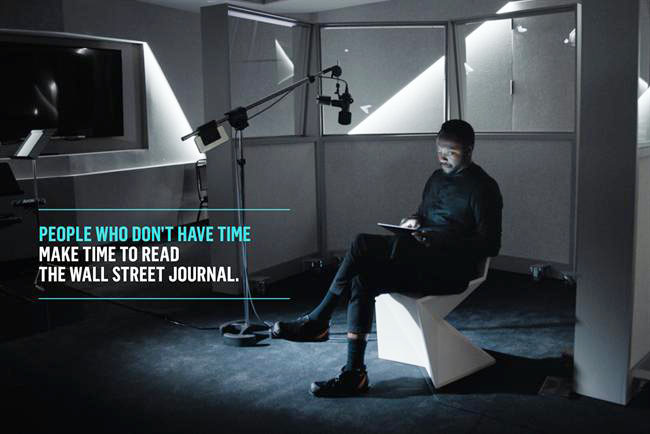 Will.i.am makes time for WSJ in global ad