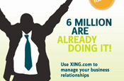 Business social network site XING launches first UK ad campaign