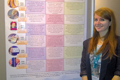 RCGP poster presented by GP's daughter | GPonline