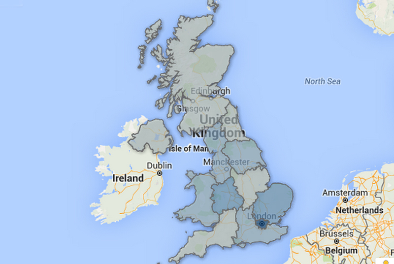 Map: Regional variation in GP workforce over 60 revealed | GPonline