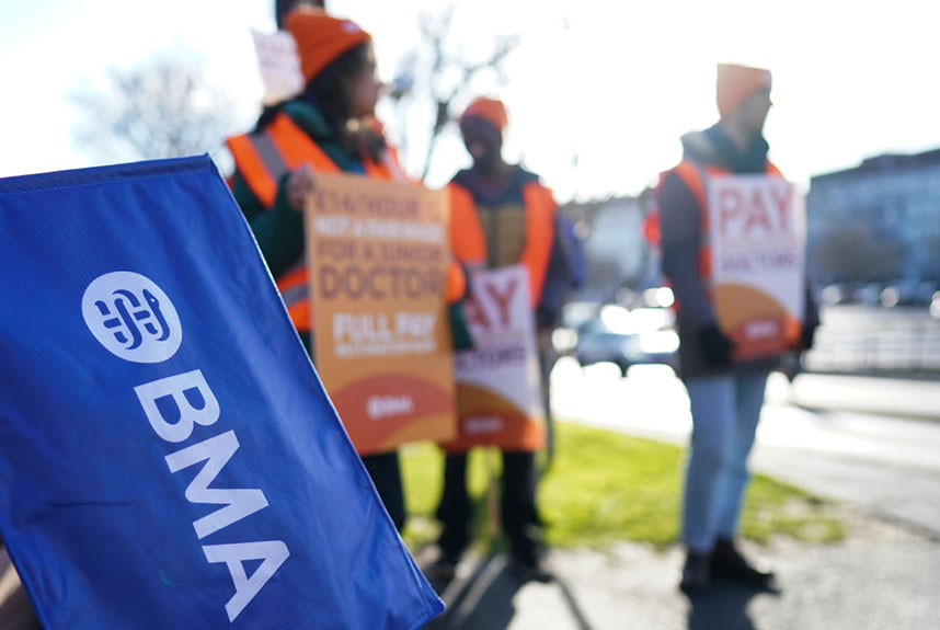 BMA rejects 6% pay deal with strikes set to continue | GPonline