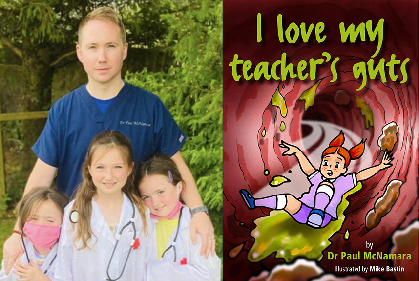 Scottish GP writes children's anatomy book in collaboration with his ...