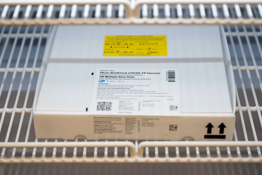 Pfizer vaccine can be stored at normal fridge temperature for 31 days ...