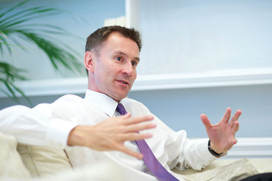 Jeremy Hunt interview: 'I am GPs' biggest fan' | GPonline