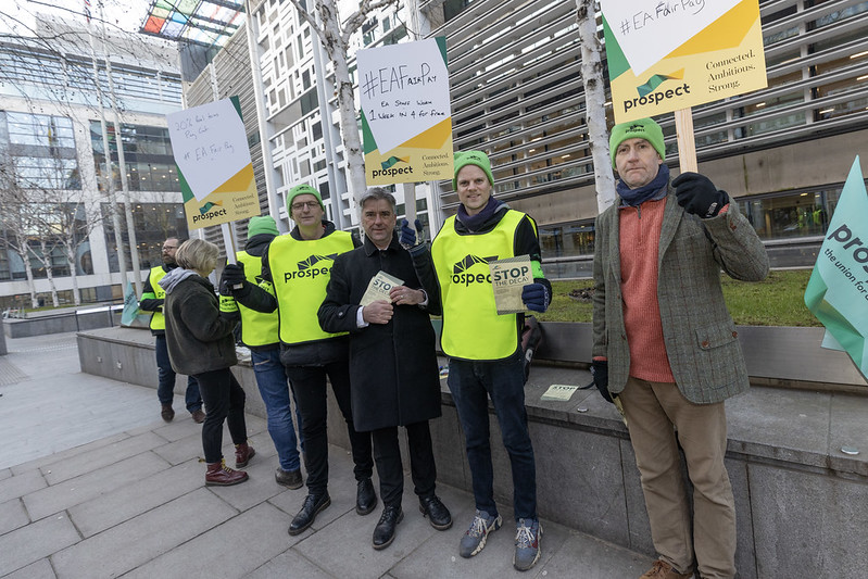On the picket line: Why Environment Agency staff are on strike