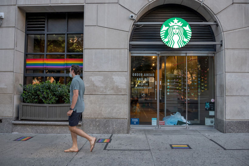 What’s going on with Starbucks’ Pride decorations? | Campaign US