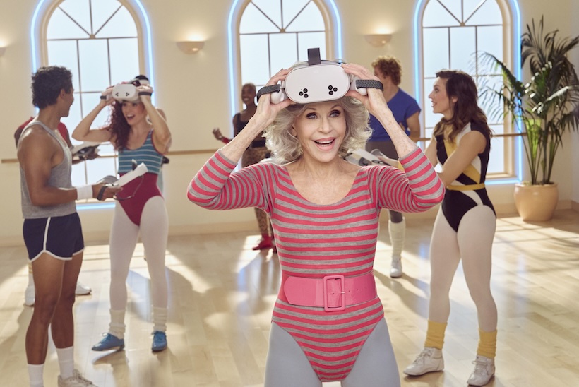Jane Fonda brings her iconic workout to Meta Quest’s Supernatural VR ...