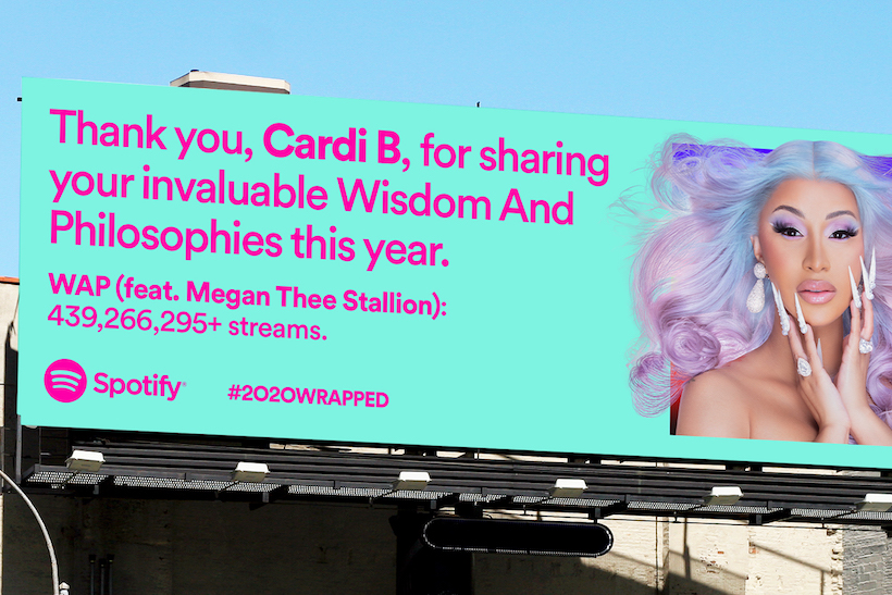 Spotify’s 2020 wrapped campaign is all about gratitude | Campaign US