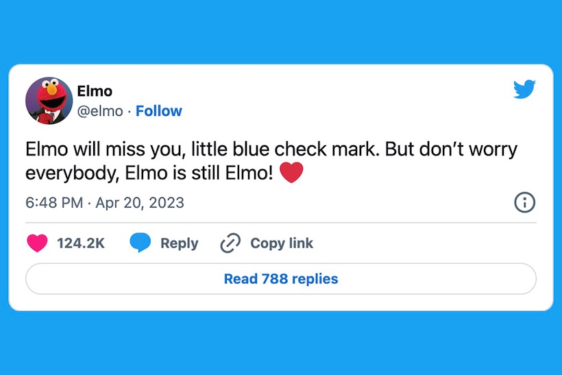 Brands respond to Twitter’s legacy blue check mark purge