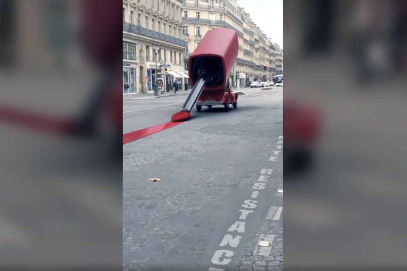 L’Oreal Paris makes a bright red mess in Paris | Campaign US