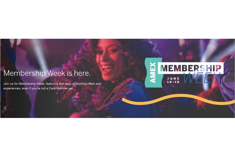 American Express kicks off Membership Week to show off all of its perks ...