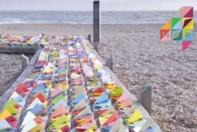 More4 'triangular idents' by 4Creative