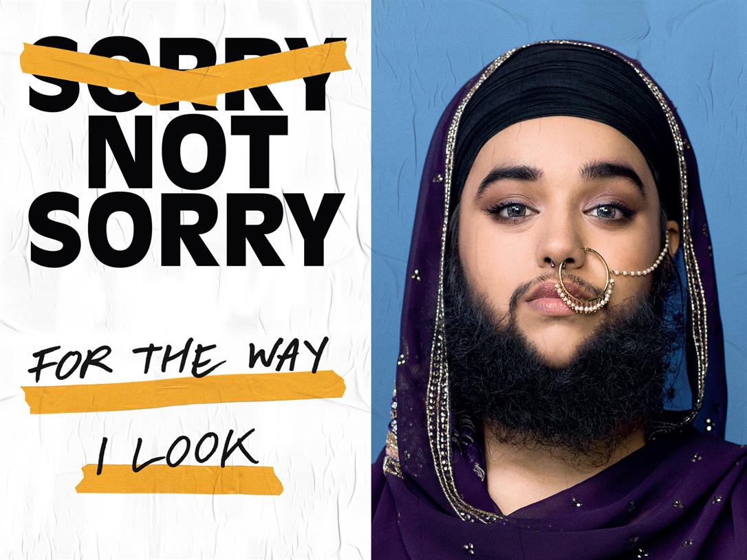 BBC Three "Sorry not sorry for being me" by BBC Creative and Mother Design