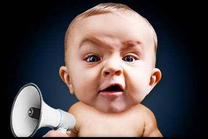 One 'the One baby protest' by BBH