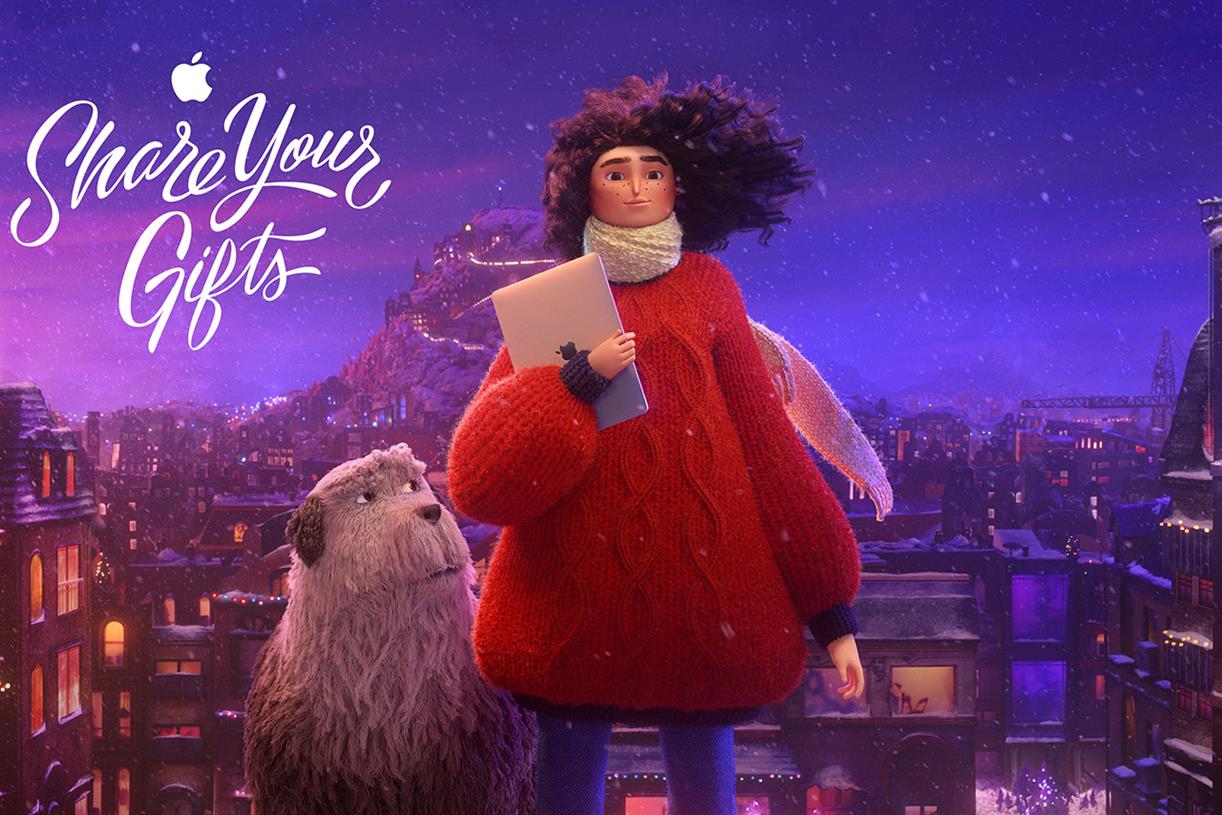 Apple "Share your gifts" by Media Arts Lab